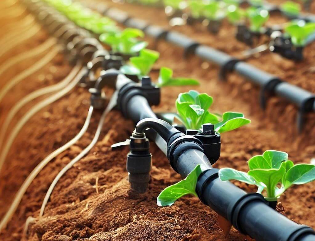 Drip Irrigation Installation Test sunscape me